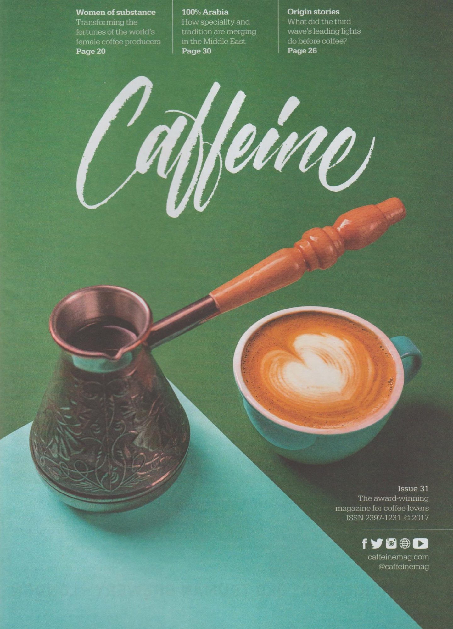 Thumbnail – Caffeine Magazine 31 | Brian's Coffee Spot